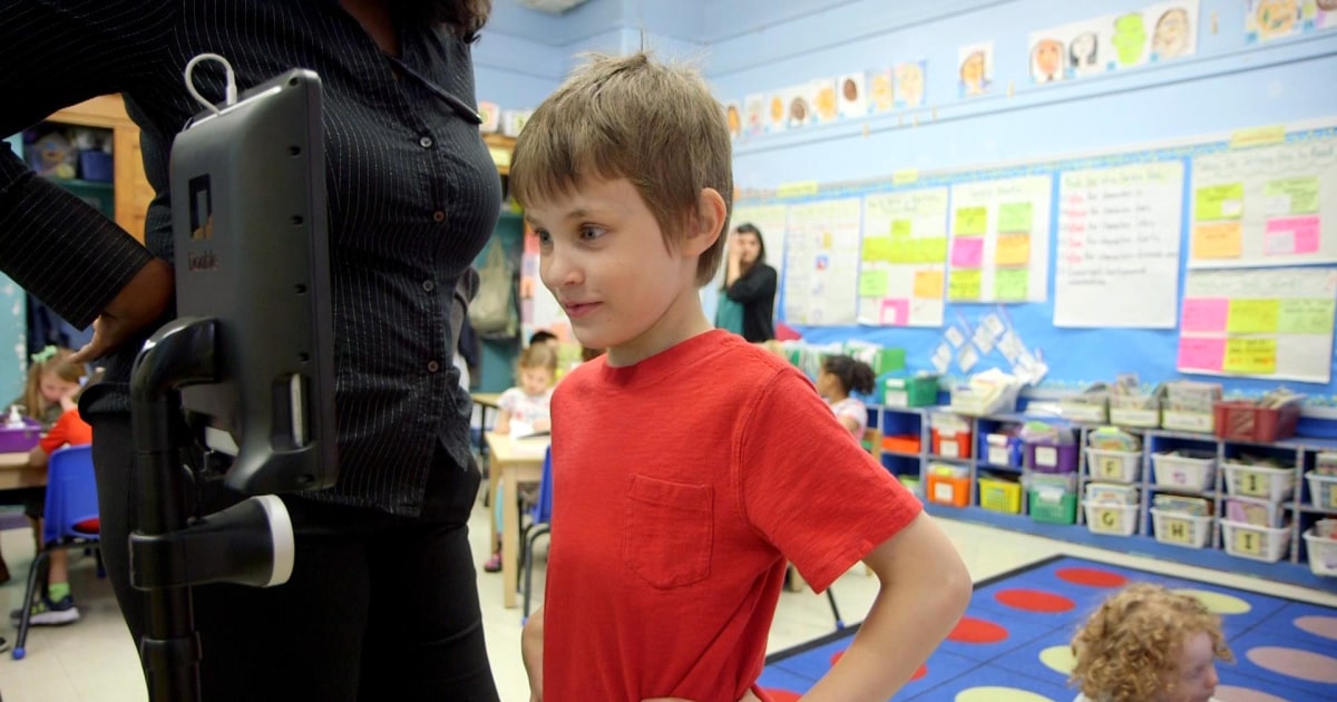 The Robot Changing School for Students with Disabilities