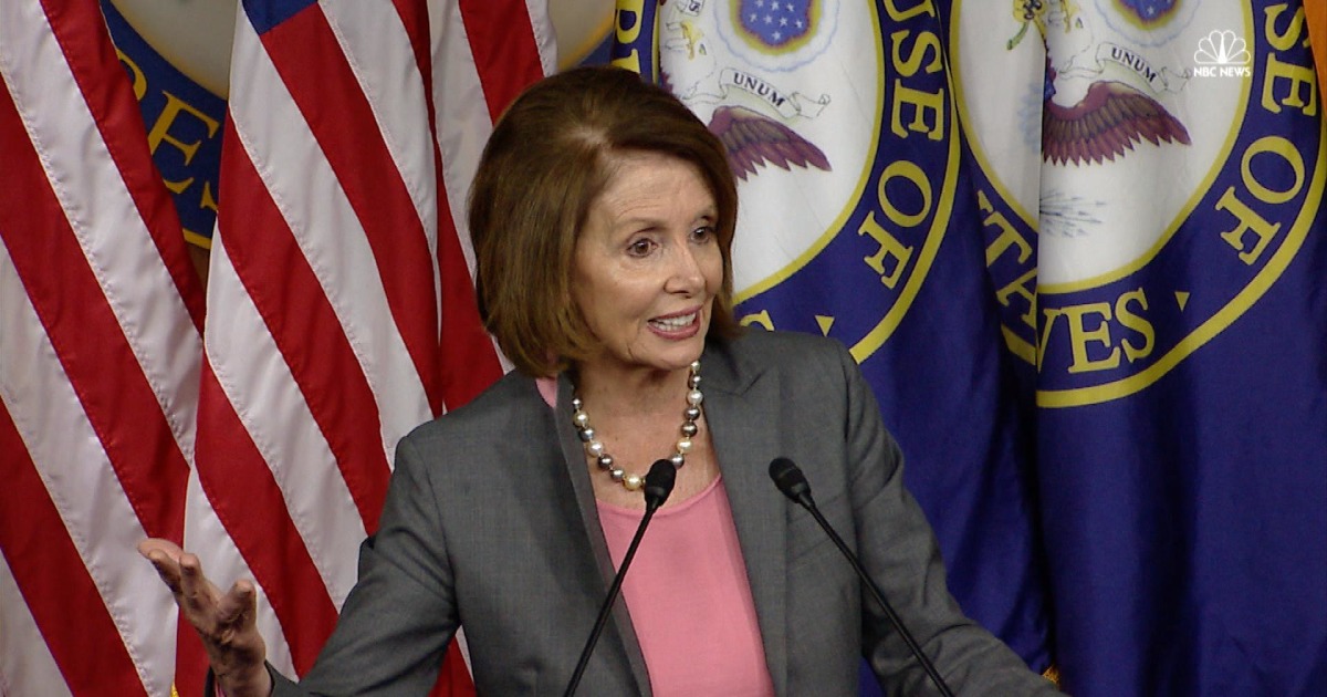 Pelosi Blames Comey Letter for Clinton Loss, Calling It A ‘Foul Deed’