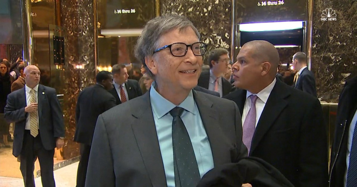 Bill Gates Visits Trump Tower to Discuss ‘the Power of Innovation’