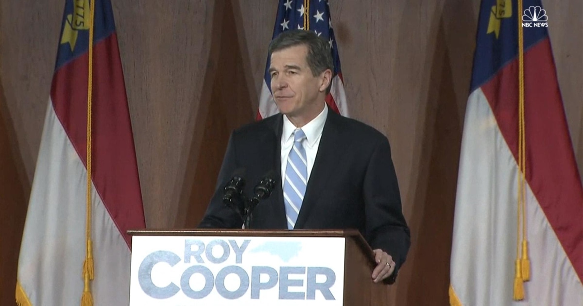 North Carolina Governor-Elect Cooper Holds Victory Rally