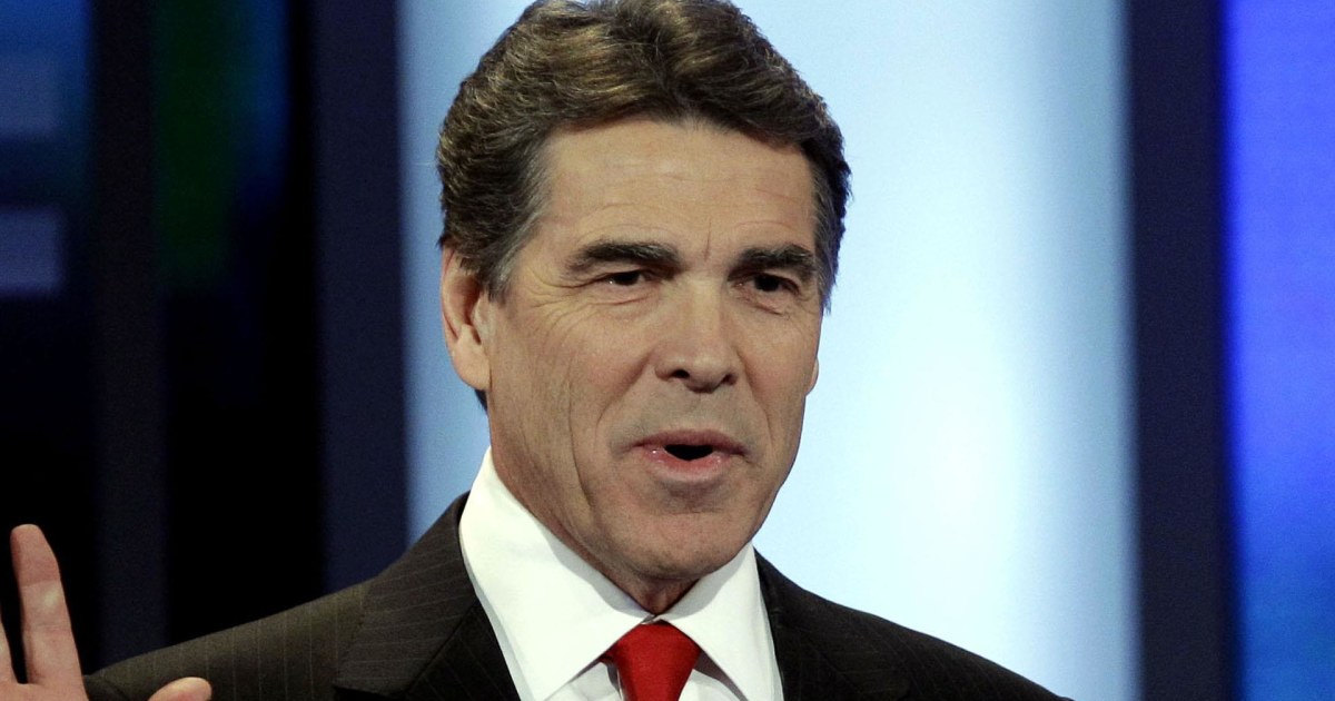Rick Perry Forgets 'Department of Energy,' Which He Also Wanted to ...
