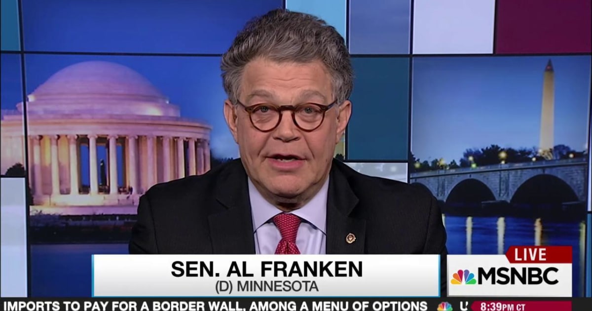 Sen Franken on resisting Trump: 'We have a strategy'