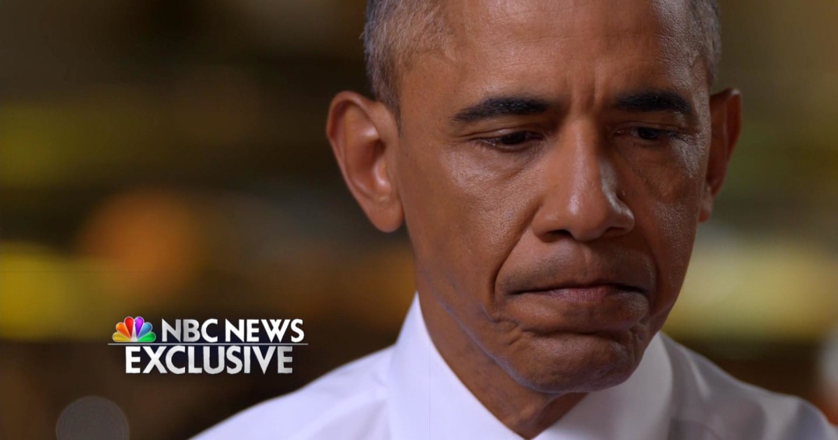 President Barack Obama sat down with Lester Holt to discuss his initial ...