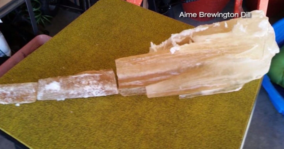 Huge Icicle Falls Through Ceiling
