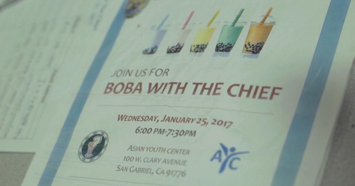 'Boba with the Chief' Brings New Twist to Town Hall Meetings