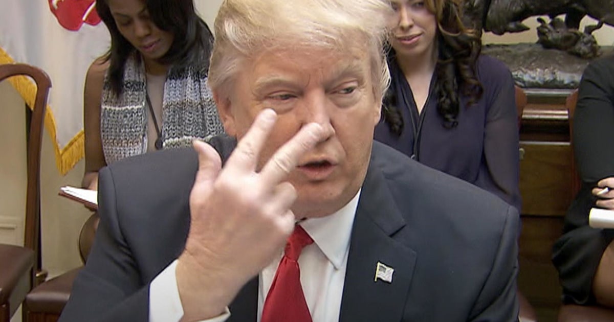 Trump Calls Chuck Schumer's Tears "Fake"