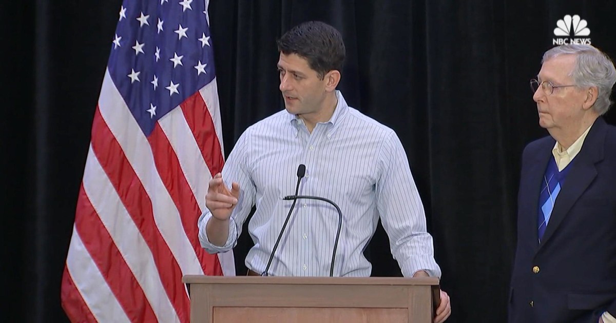 Ryan Explains How Obama, Trump Differ in Executive Order Approach