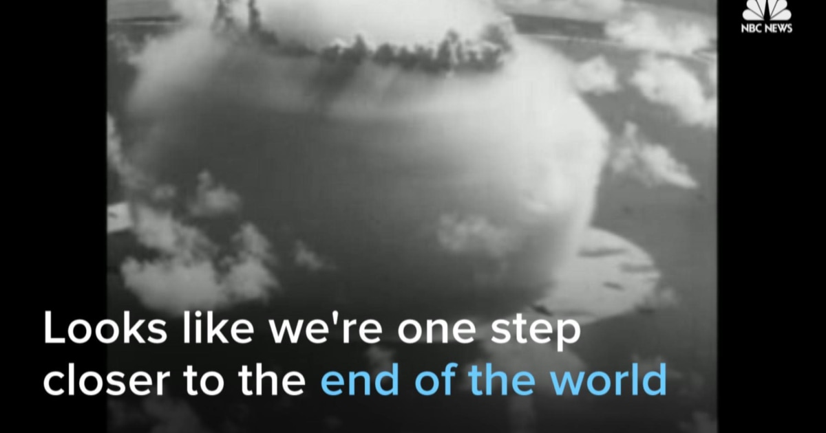 Scientists: President Trump advancing ‘Doomsday clock’