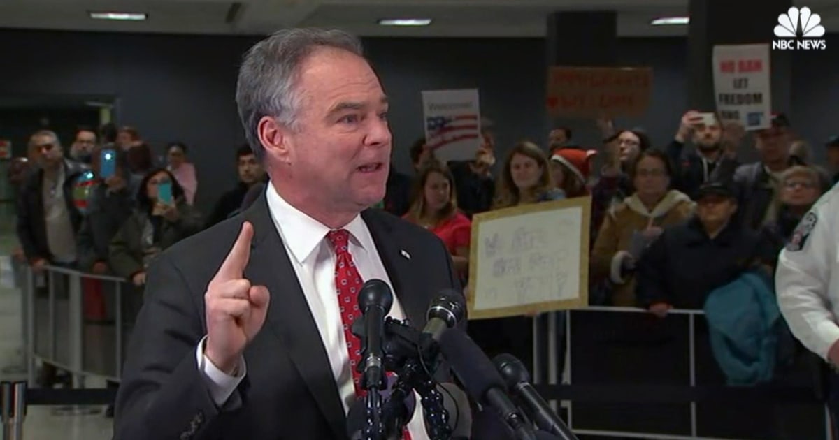 Sen. Kaine says protecting religious freedom Virginia value like no other