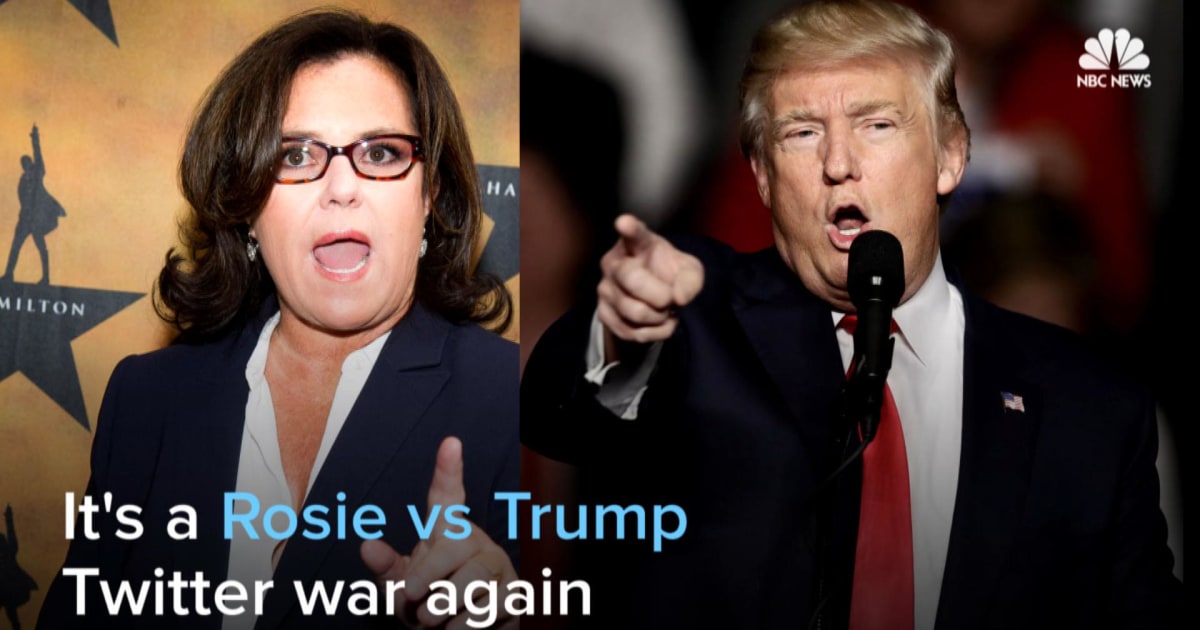 The Trump Versus Rosie Feud Continues