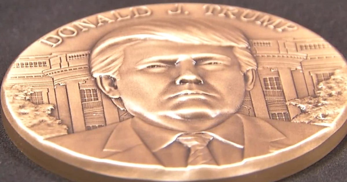 Take A Look At Trump’s Inauguration Medals