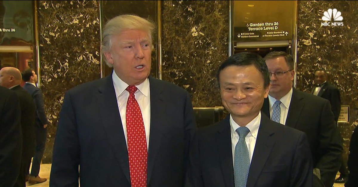Trump Touts Small Business Action with Alibaba’s Jack Ma