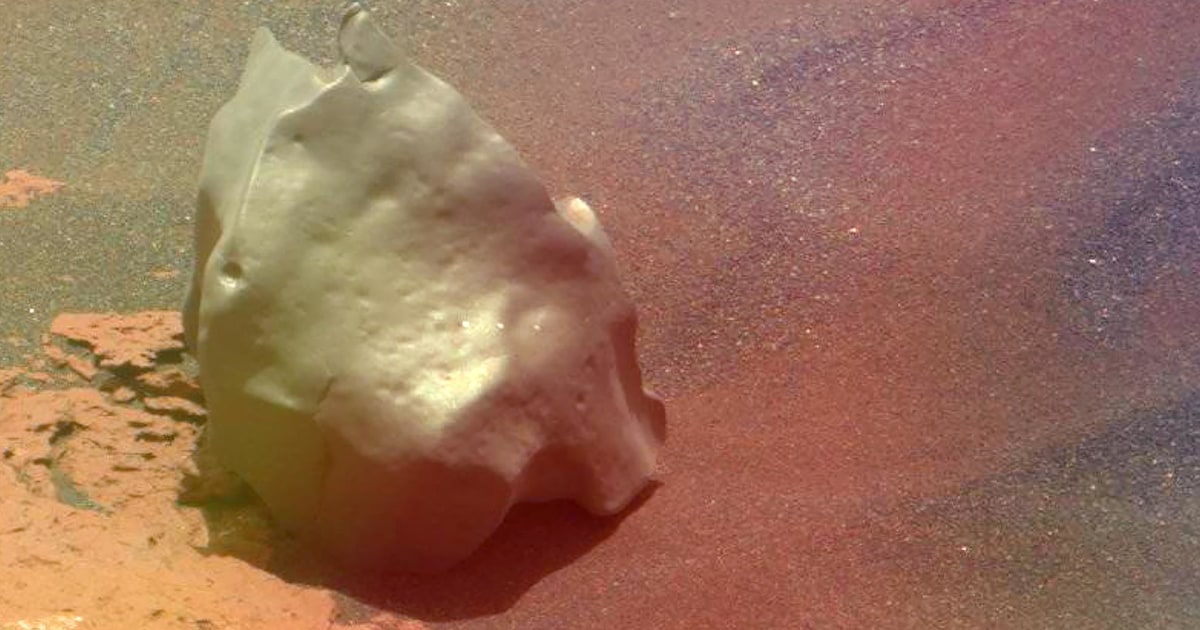 The Mars Rover Found a Meteorite Made of Iron