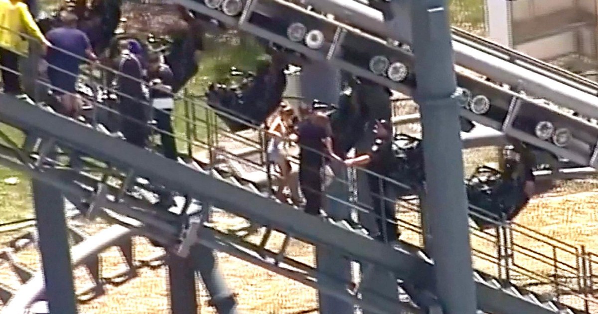 High Drama: Roller Coaster Passengers Stranded 100 Feet Up