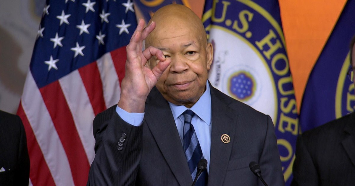 Rep. Cummings Blasts Republicans for Zero Oversight on Trump