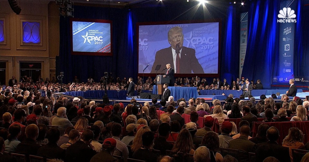 Trump at CPAC: Election Victory ‘A Win for Conservative Values’