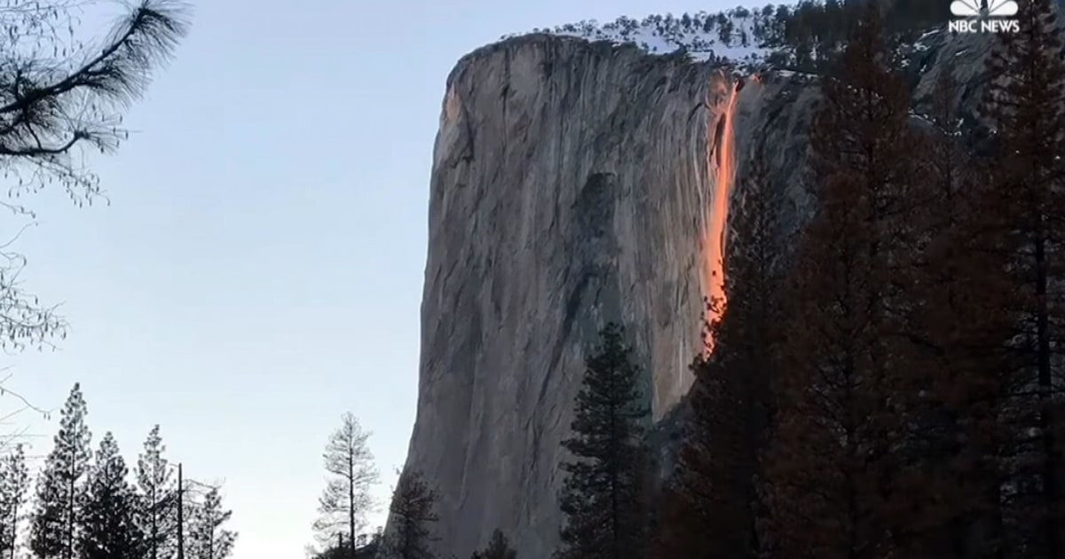 Watch Yosemite Firefall Timelapse