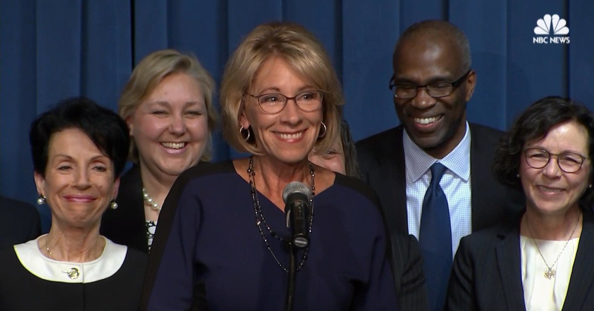 DeVos Stresses Open Dialogue, Pokes Fun at ‘Grizzly’ Testimony