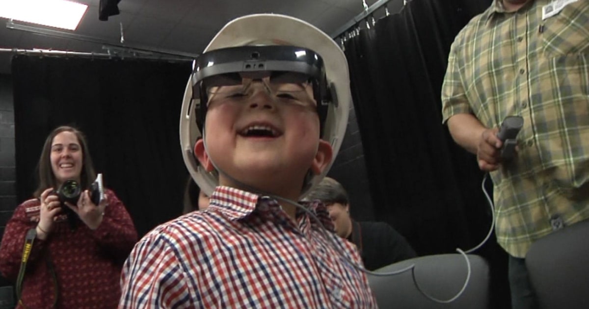 Blind Boy Sees For The First Time