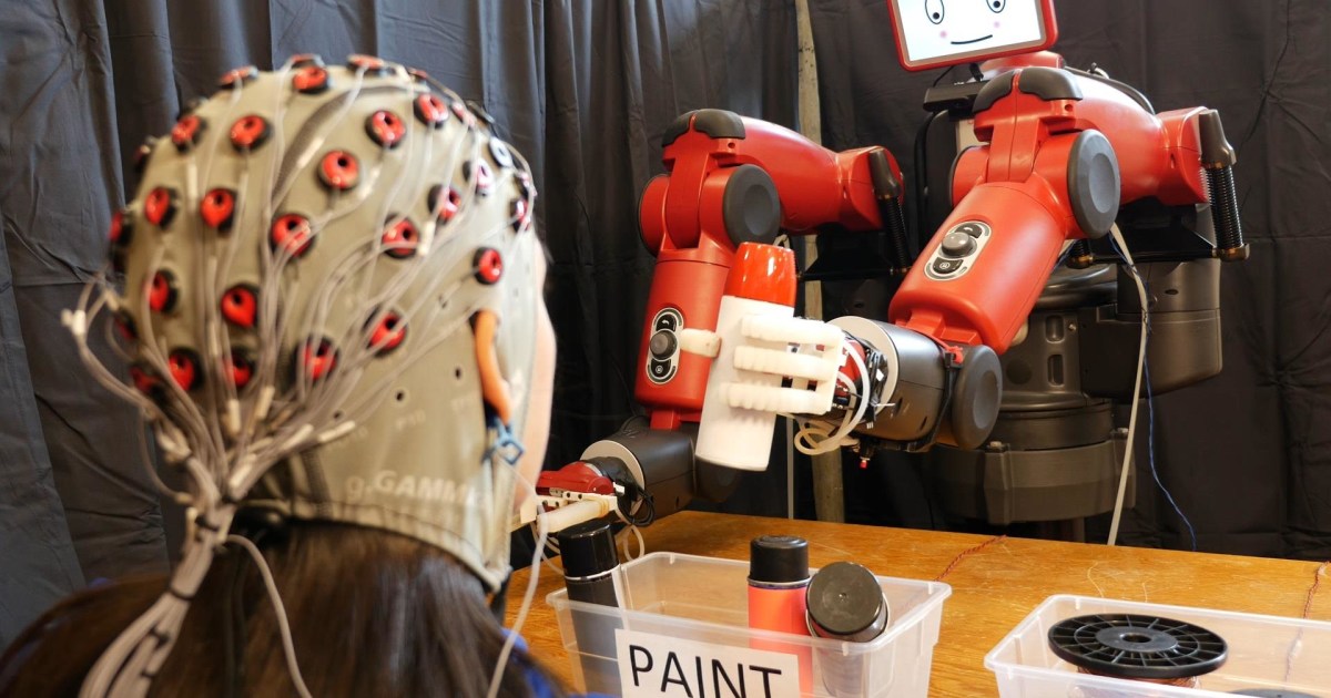 Meet Baxter, the Friendly Robot You Control With Your Mind
