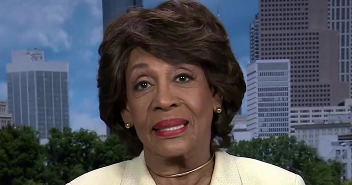 Rep. Waters: What we're experiencing with Trump is 'abnormal'