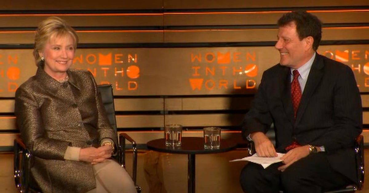 Watch Hillary Clinton’s First Public Interview Since the Election