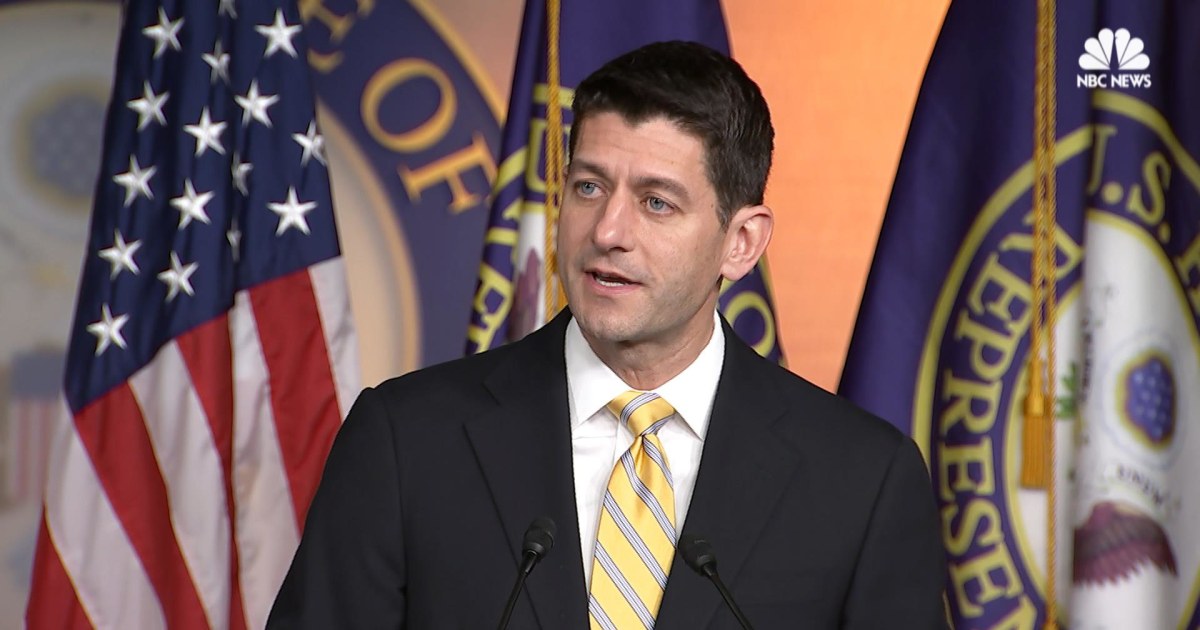 Ryan: President Trump Had 'Very Active' First 100 Day