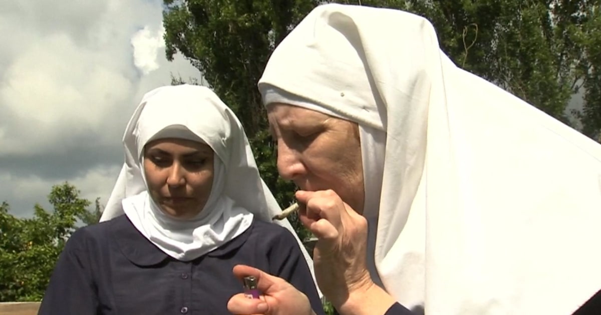 California's self ordained 'weed nuns' say hemp has power to heal.