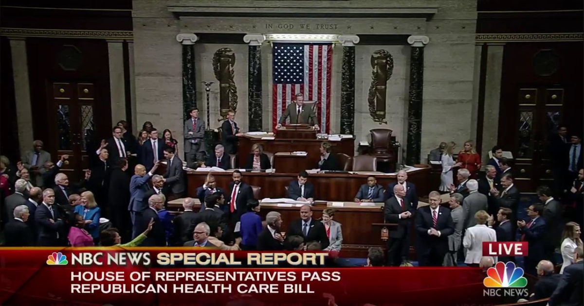 House Passes GOP Health Care Bill with 217-213 Vote