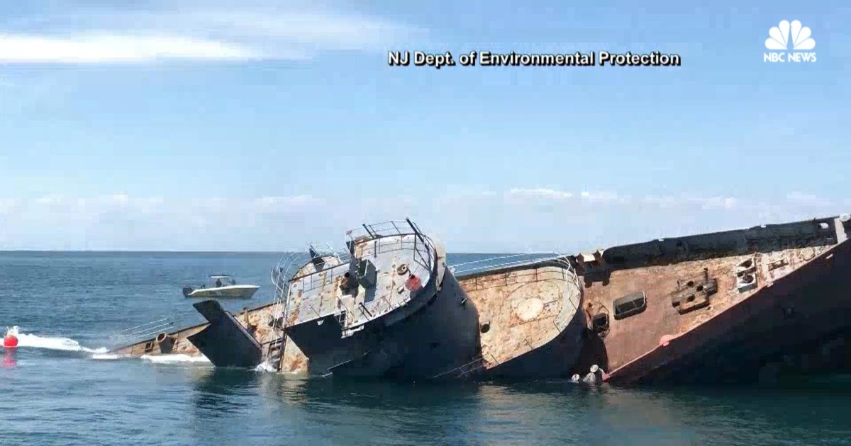 'Perfect Storm' Coast Guard Cutter Tamaroa becomes artificial reef