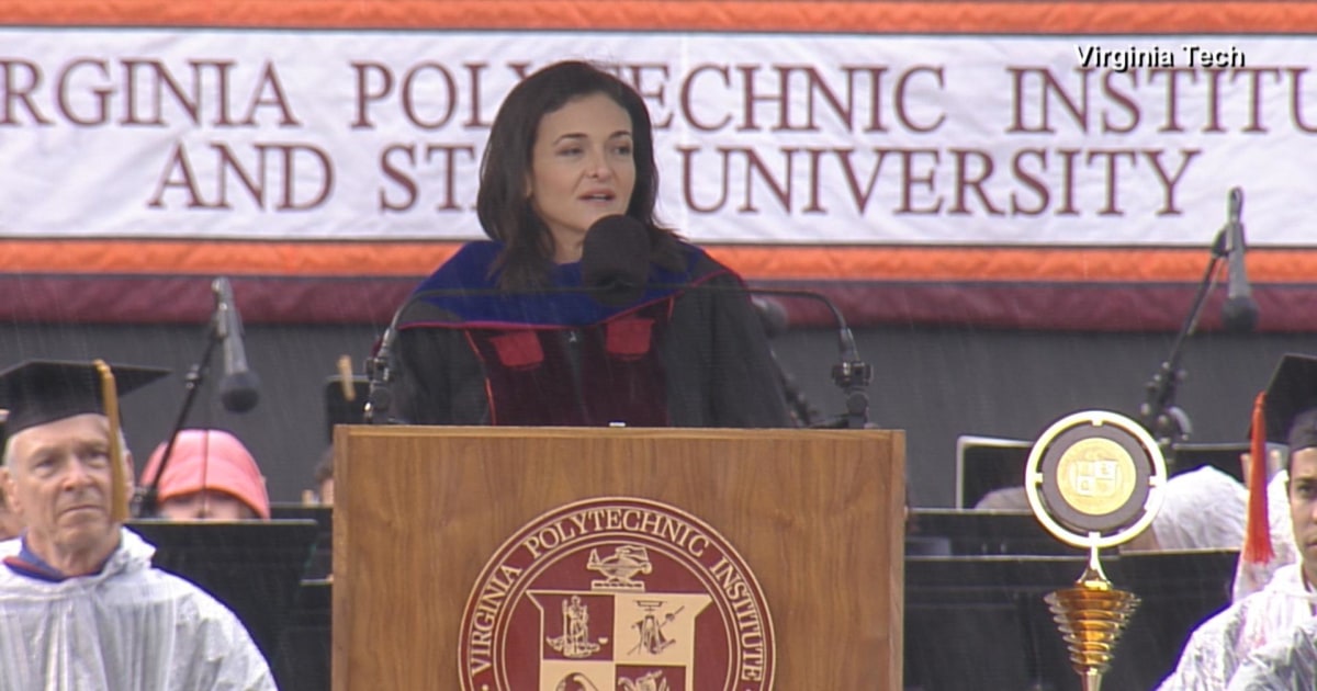2017 Commencement: Sheryl Sandberg’s Full Virginia Tech Speech