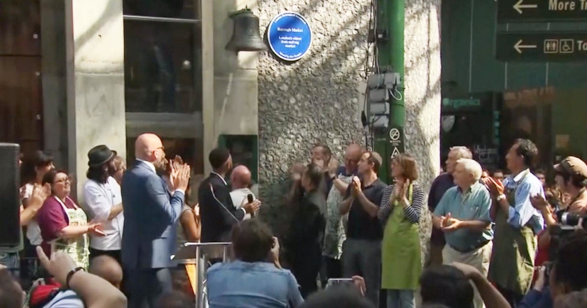 Borough Market reopens after London Bridge terror attack