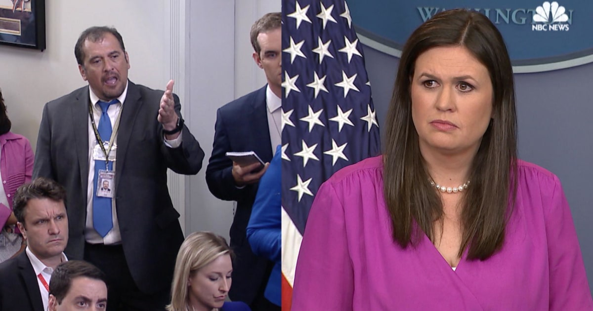 Reporter Fights Back at White House Briefing Over Press Criticisms