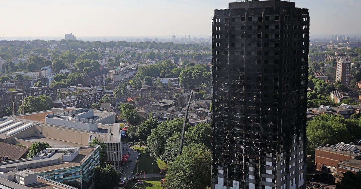 A woman who posted video to social media of the London blaze is still ...