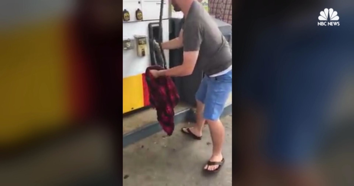 4-Foot Snake Surprises Customers At Gas Pump