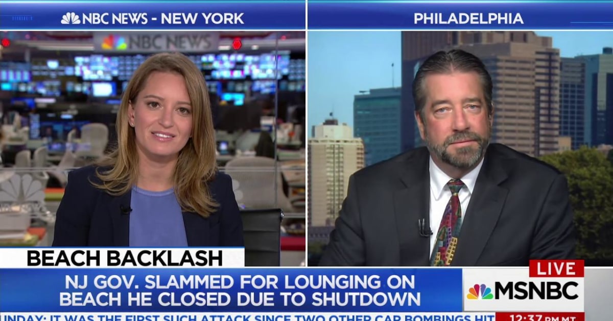 Christie spokesman: Gov. was only on beach for 45 minutes