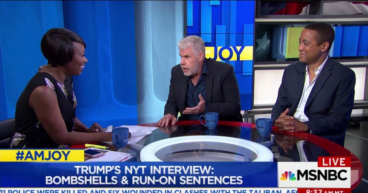 Ron Perlman talks Trump speech patterns