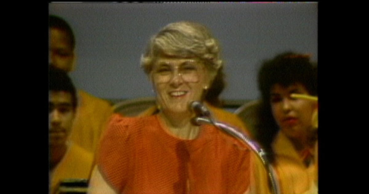 Geraldine Ferraro: First Female VP Nominee for a Major Party