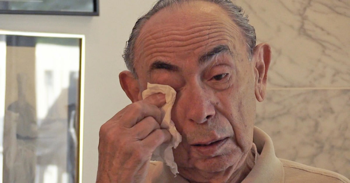 Holocaust Survivor Cries After Learning He Will Be Compensated