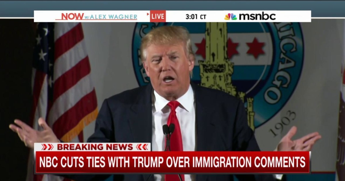 NBC latest to cut ties with Donald Trump