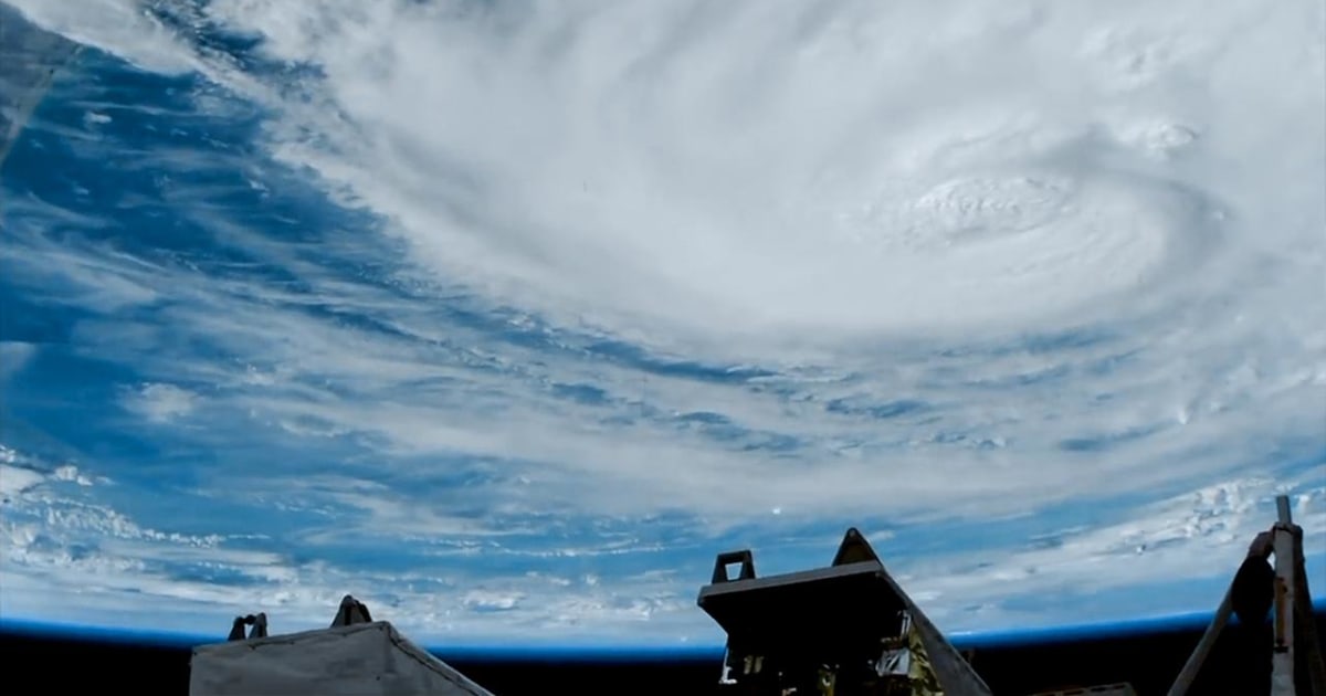 The Massive Scale of Harvey As Seen From Space