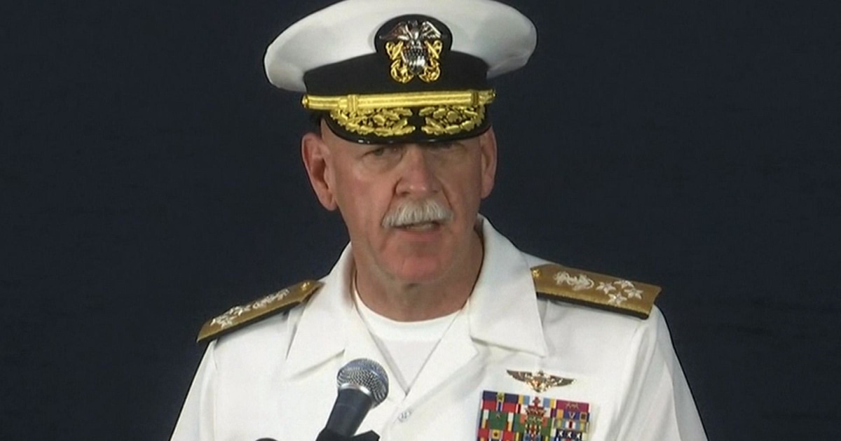 Admiral Scott Swift pays tribute to USS John S. McCain's crew
