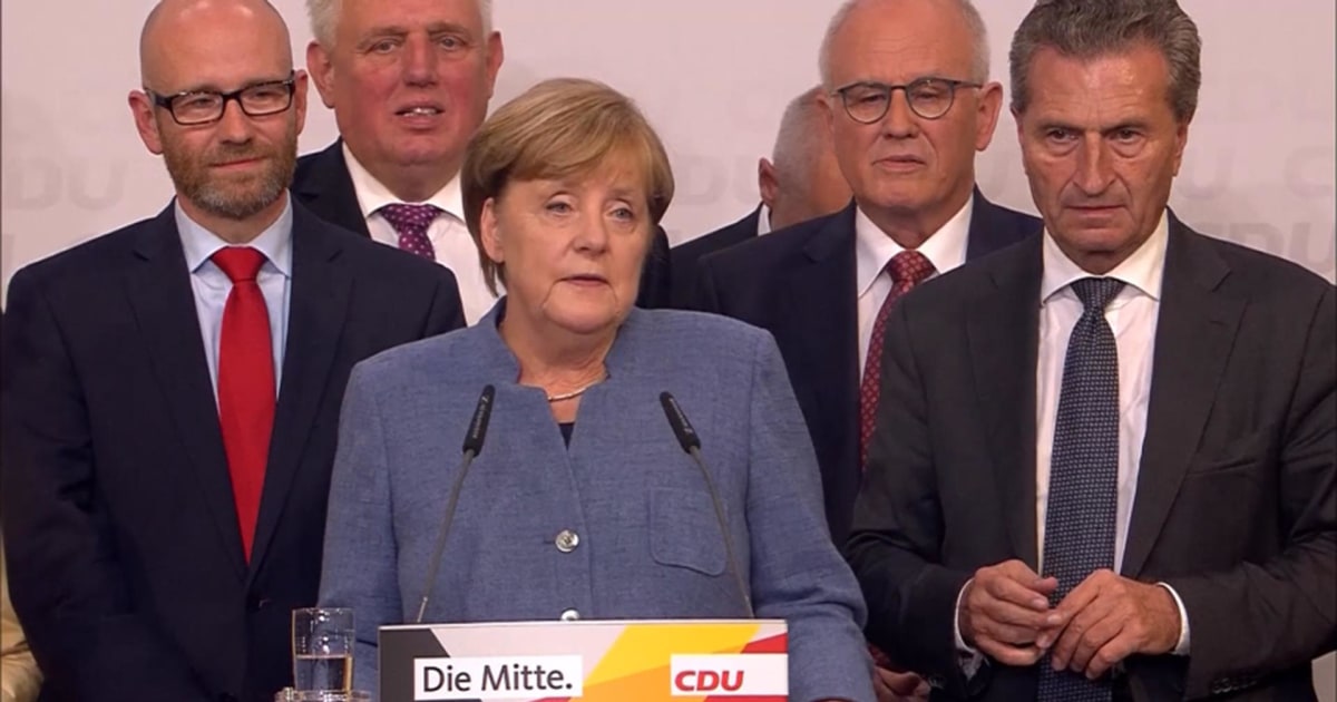 Merkel Wins Fourth Term as German Chancellor