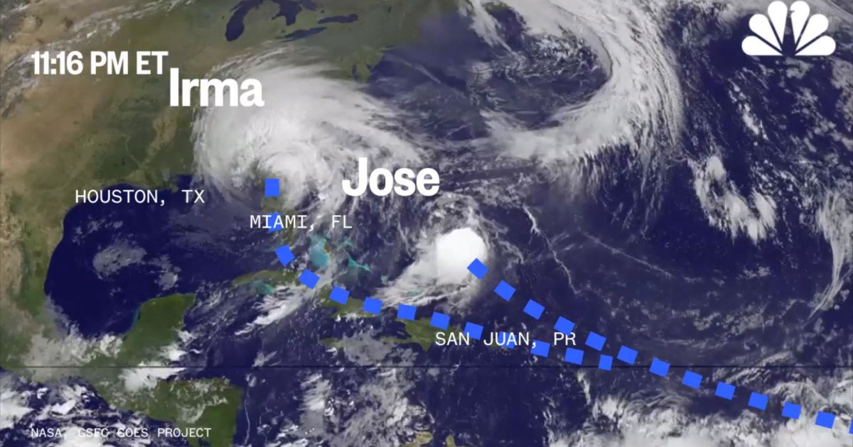 Hurricane Irma Hyperlapse Video Shows Storm's Path