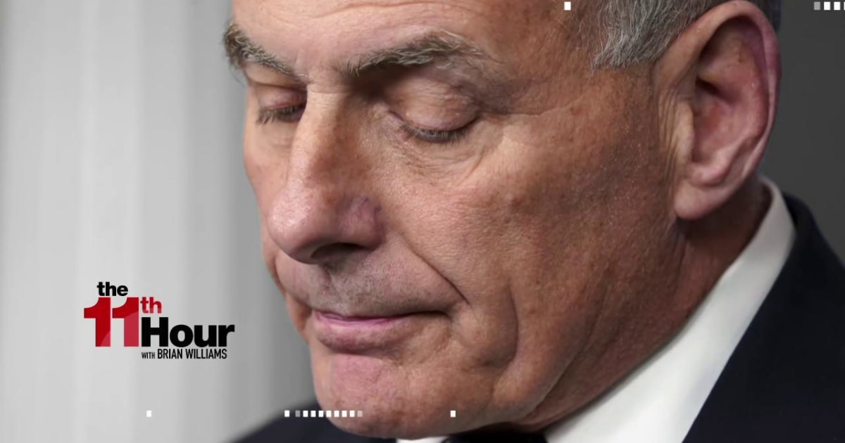 Gold Star father John Kelly discusses his son in defense of Trump