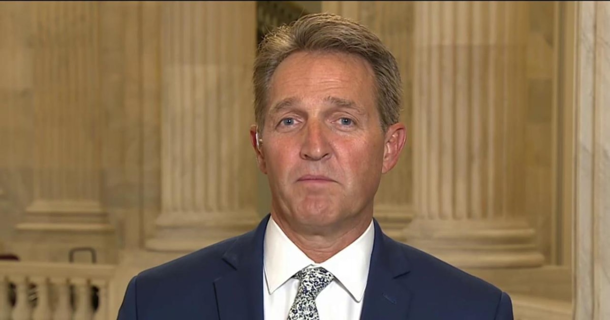 Jeff Flake: We can’t continue to remain silent