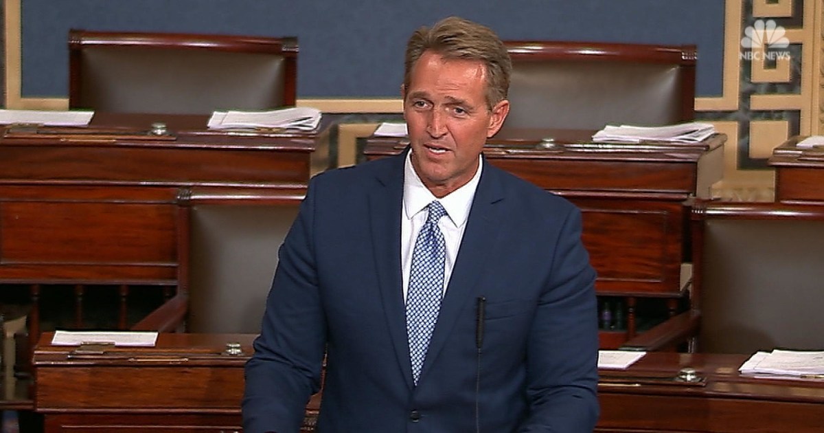 Highlights From Jeff Flake's Senate Floor Speech