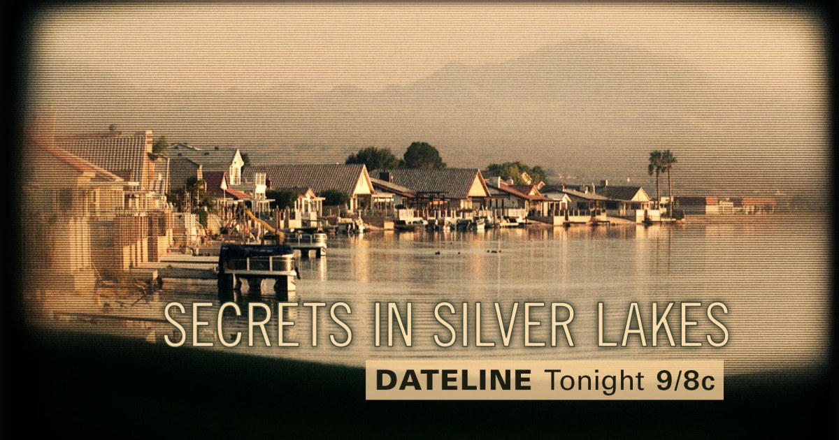 DATELINE FRIDAY SNEAK PEEK: Secrets in Silver Lakes