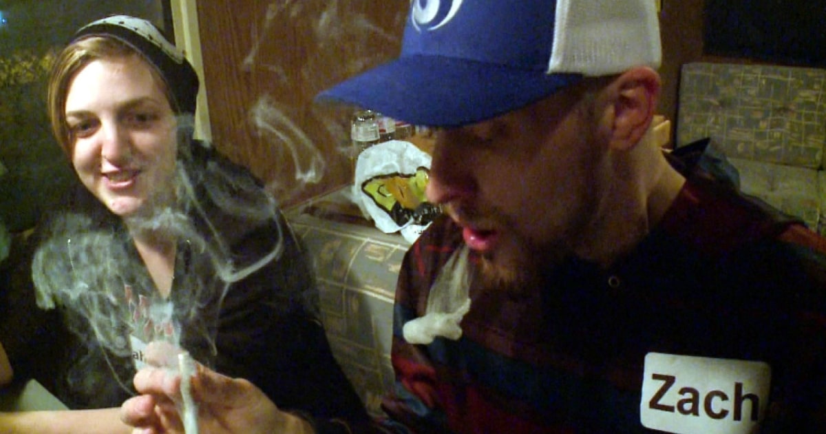 Volunteers smoke marijuana for Denver police training
