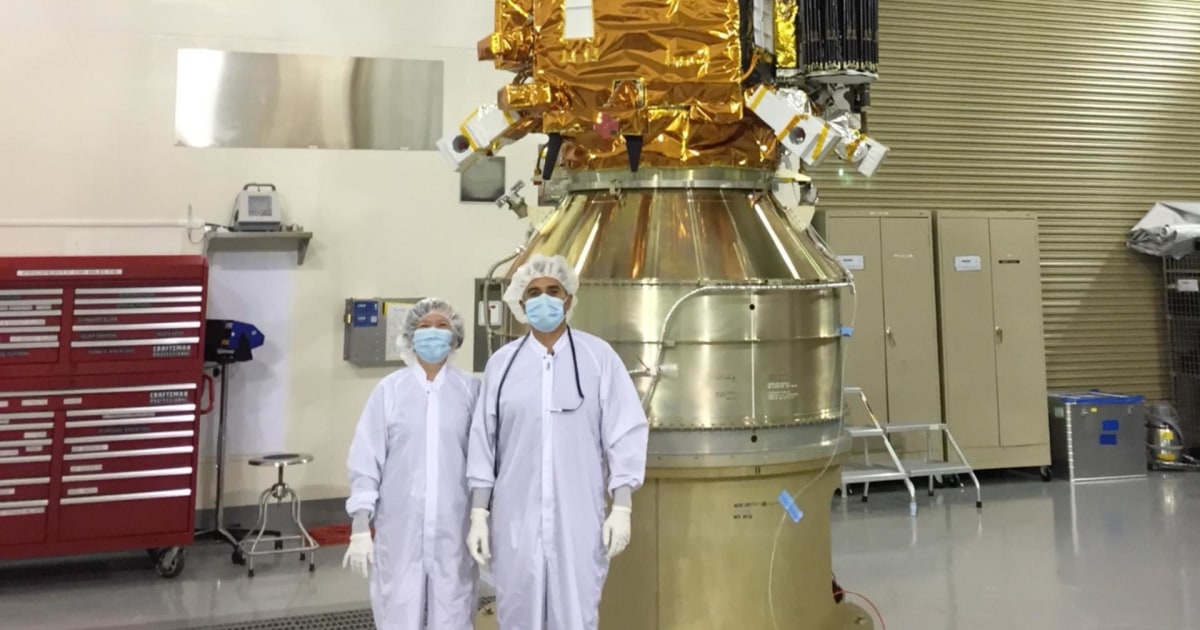 Meet the 'spacecraft dressmaker' sewing thermal blankets at NASA